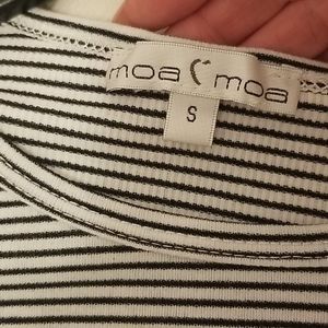 Moa Moa | Tops | Blank And Ivory Top | Poshmark